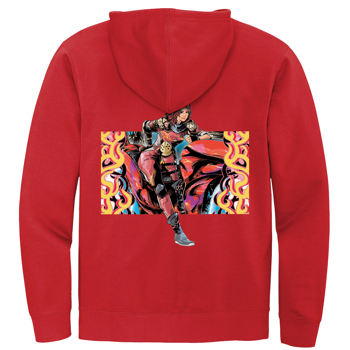 Aetherdrift Chandra, Spark Hunter Printed Zip-Up Hoodie for Magic: The ...